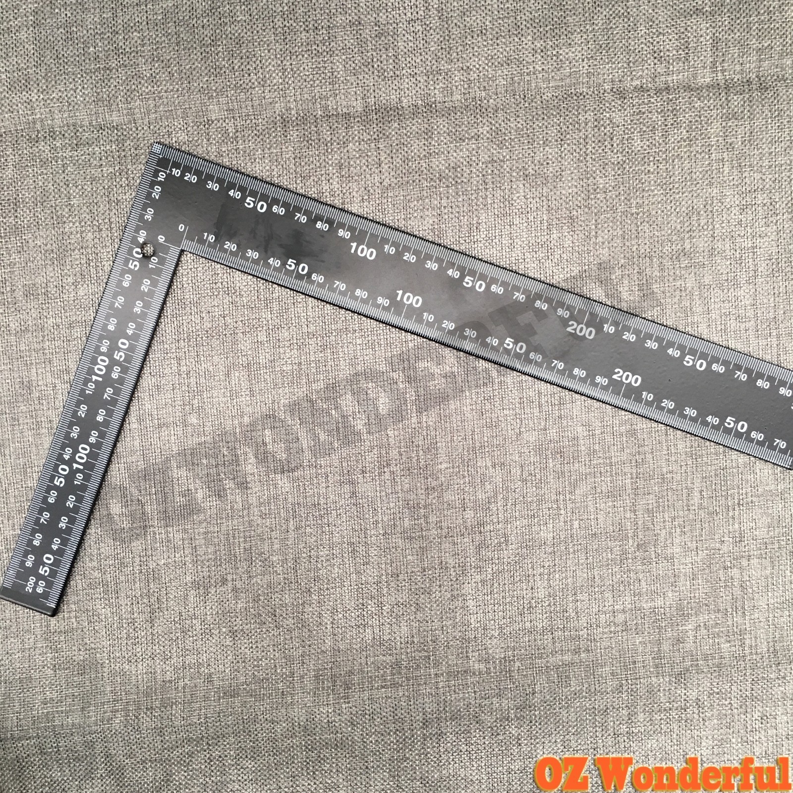 300x200mm Angle Square Measuring Triangle L Shaped Ruler Design Ruler ...