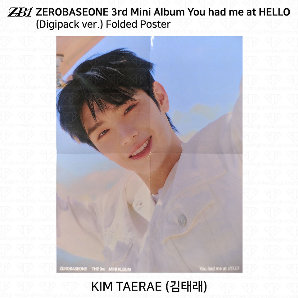 ZEROBASEONE ZB1 3rd Mini Album You had me at HELLO Official Photocard Postcard | eBay