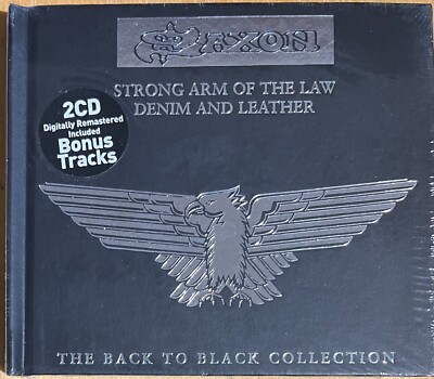 Saxon - Strong arm of the Law / Denim and Leather 2 CD + Bonustr ...