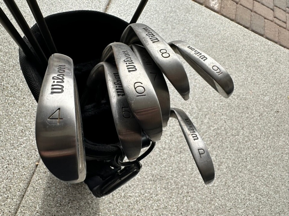 Wilson ProStaff Complete Golf Set w/ Bag – Irons, Woods, Hybrids ...