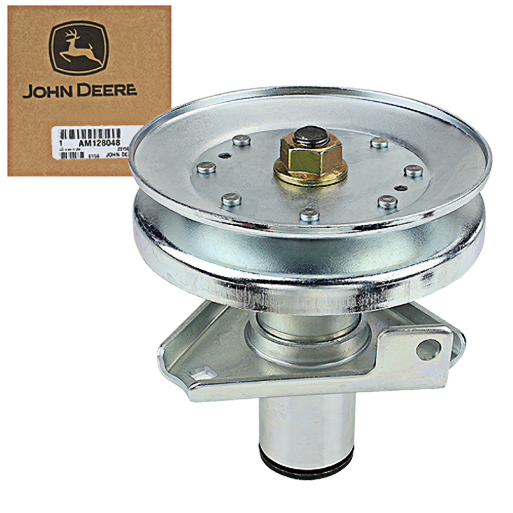 John Deere Original Equipment Mower Deck Spindle Assembly #AM128048 | eBay
