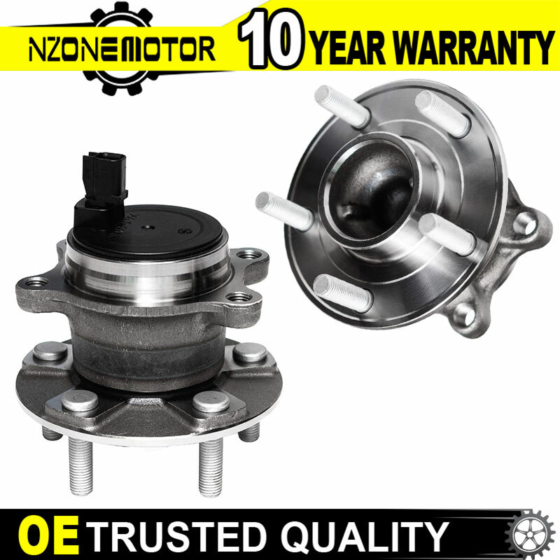 For 2012 2013 2014 2015 -2018 Ford Focus REAR Wheel Bearing Hub Pair ...