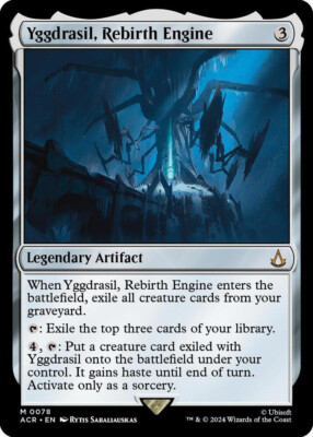 FOIL Yggdrasil, Rebirth Engine - Universes Beyond: Assassin's Creed | eBay