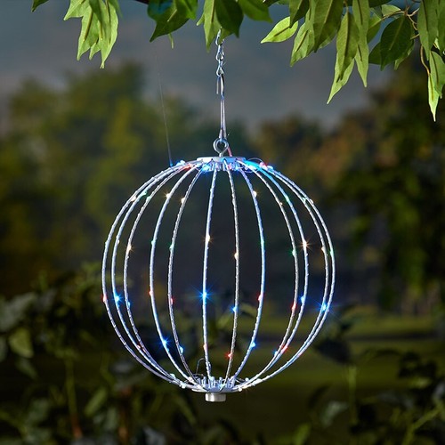 Giant Hanging Round Lanterns Lights Lighting 8 modes Indoor Outdoor in ...