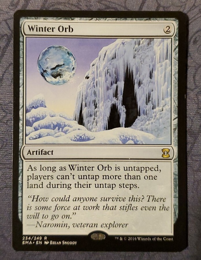MTG - Winter Orb - Eternal Masters 234/249 Regular Rare | eBay
