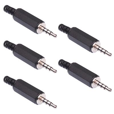 5 x 3.5mm 4 Pole Jack Plug Audio Connector CLIFF FC68124 | eBay UK
