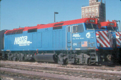 METRA 174 F-40PH --- Original Slide T2-3 | eBay