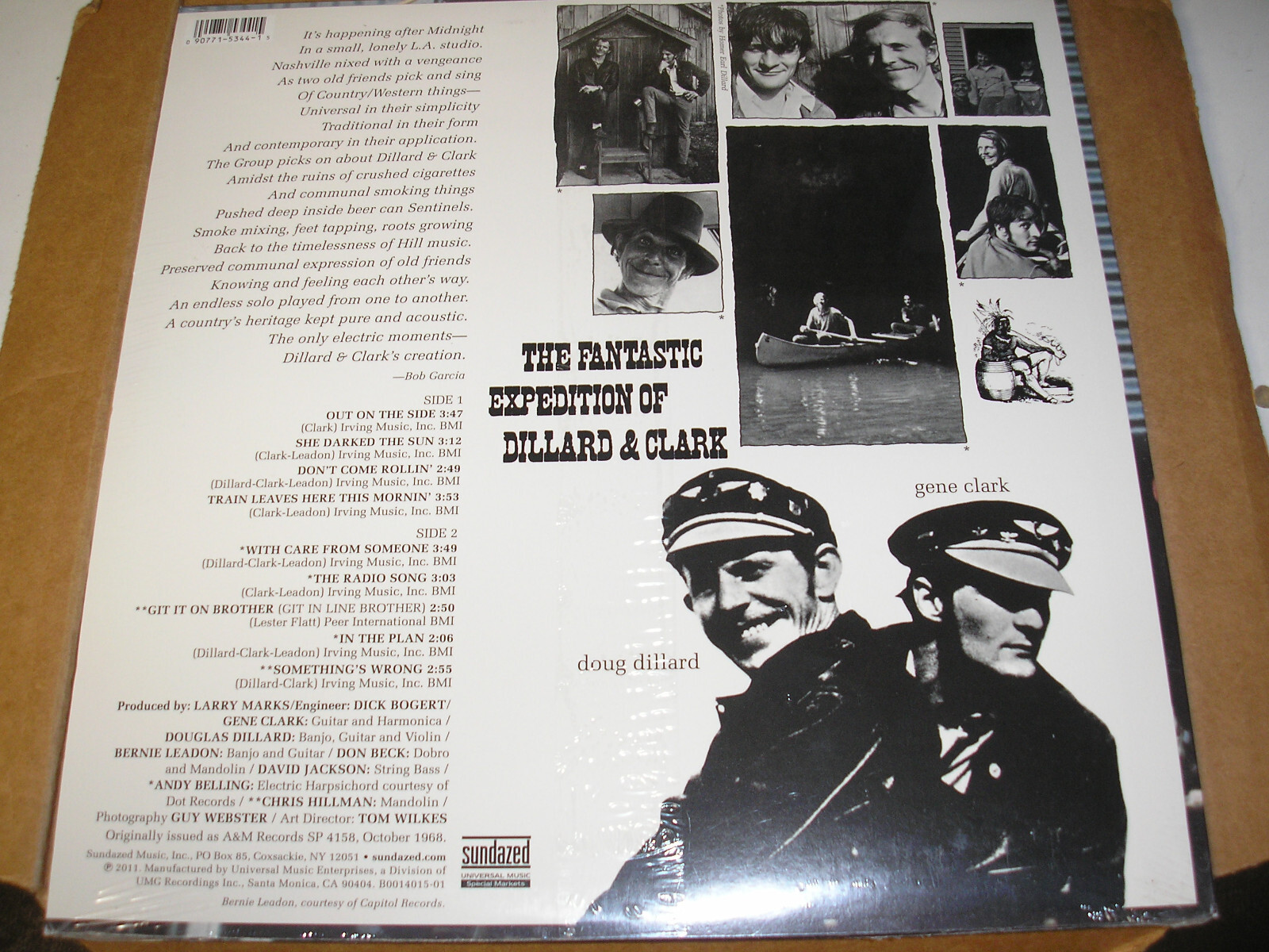 Dillard & Clark - The Fantastic Expedition of Dillard & Clark LP new ...