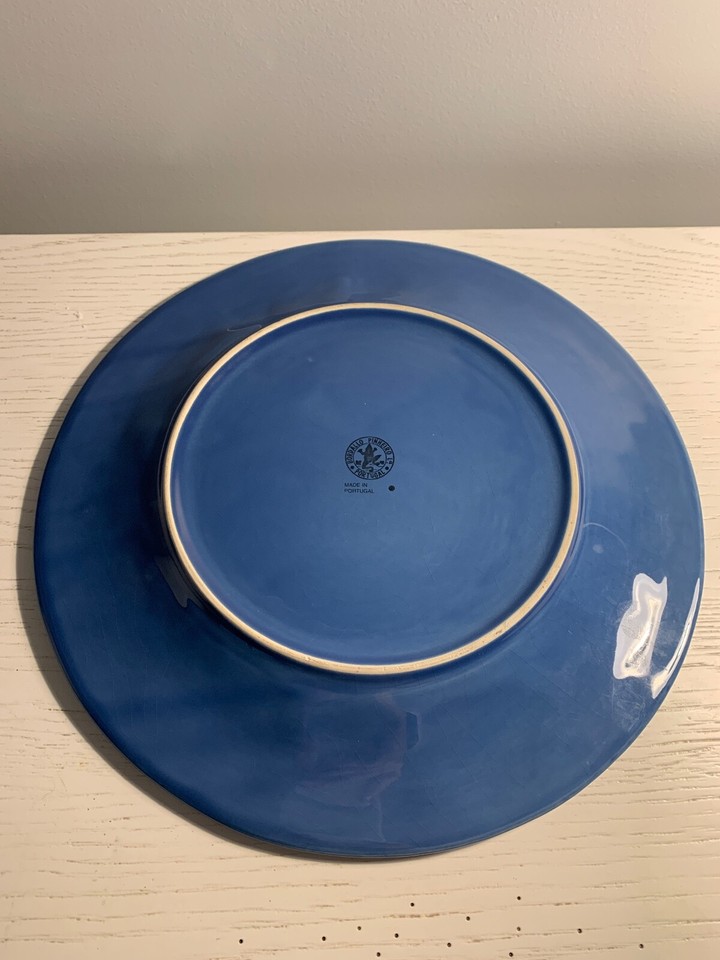 Bordallo Pinheiro Blue Grape 14" Chop Plate (Round Platter) | eBay