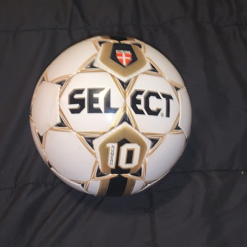Select Sport America Numero 10 Soccer Ball White/Gold/Black 4 | eBay