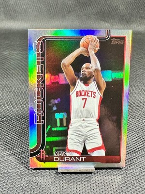 2025-26 Topps Basketball KEVIN DURANT Rainbow Foil #157 | eBay