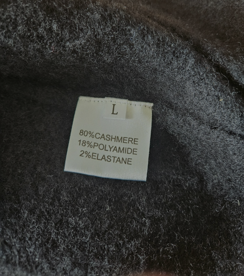 🌺Lu Ren-Quiet Luxury-edler Überzieh Pullover-schwarz-Cashmere-dick - flauschig | eBay.de