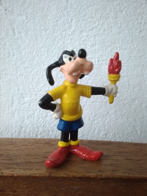 Bullyland DISNEY Goofy with torch Handpainted vintage figure Made in ...
