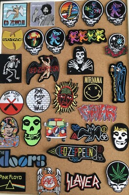 PATCHES. BAND PATCHES. ROCK AND ROLL PATCHES. COLLECTIBLES. | eBay