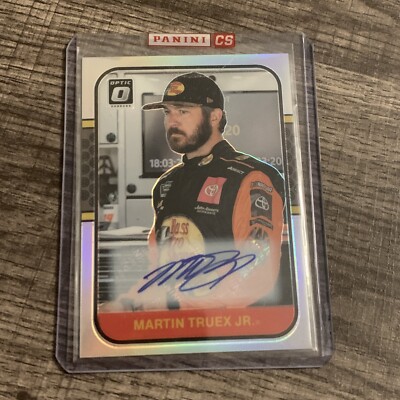2020 Panini Donruss Racing #64 Optic Martin Truex Jr Autograph Auto /99 ...