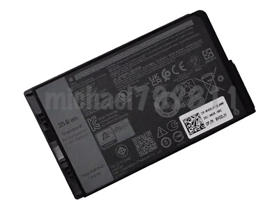 New 6WVHD Battery Compatible with Dell Latitude 7230 Rugged Extreme ...