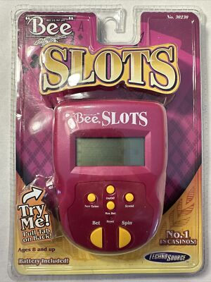 Bee Slots Handheld Electronic Casino Slots Game 2003 TechnoSource New ...