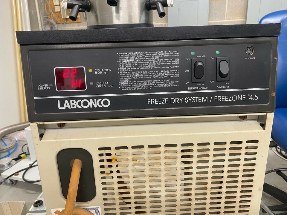 Labconco 7751000 Freeze Dry System, Freezone 4.5 | eBay