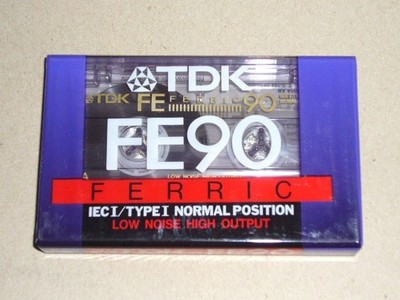 MUSICASSETTA TDK FE90 FERRIC IEC I/TYPE I NORMAL POSITION SEALED | eBay