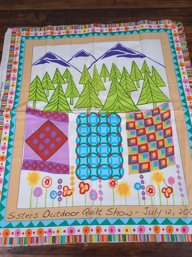 Sisters Outdoor Quilt Show July 12, 2008 Fabric Quilt Panels | eBay