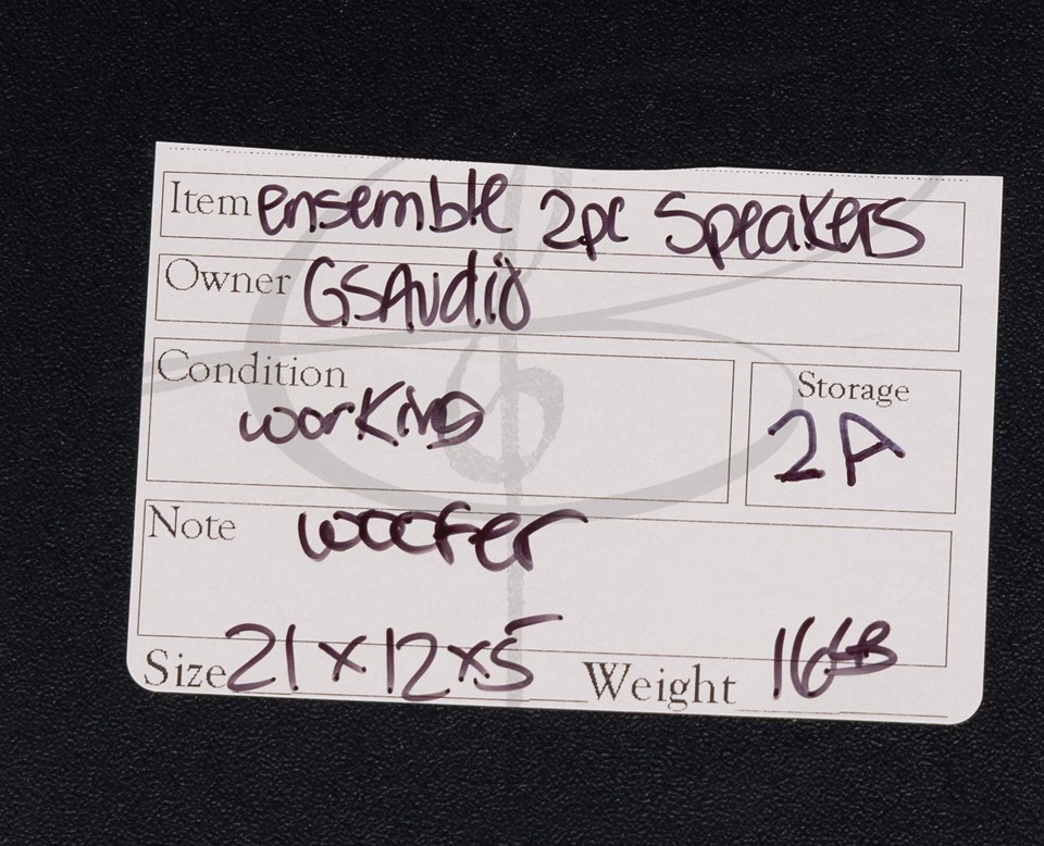 Cambridge Soundworks Ensemble Passive Woofers Subwoofers Black Pair ...