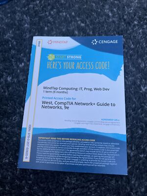 MindTap Computing: IT, Prog, Web Dev 1 term (6 months) | eBay