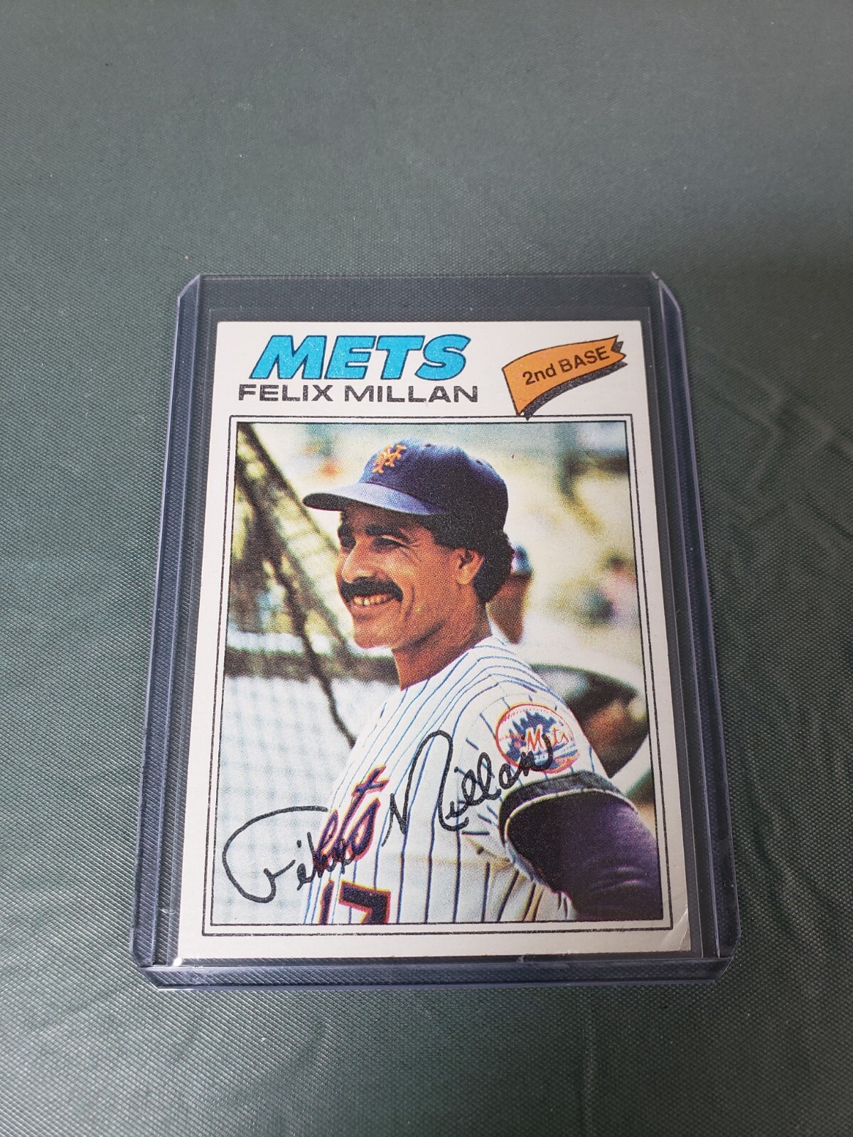 1977 Topps Baseball Felix Millan #605 New York Mets Good Condition. | eBay