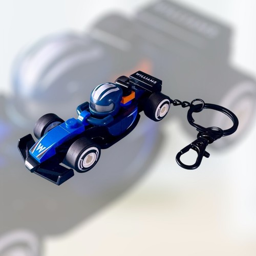 CUSTOM GENUINE LEGO Mini Formula 1 F1 Williams Racecar Bag Charm ...