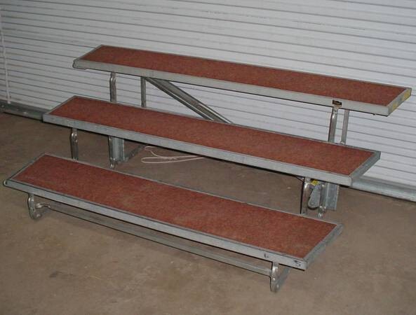 Wenger Tourmaster 3 STEP CHOIR choral RISERs - OBO! ALL 14 JUST $3250 ...