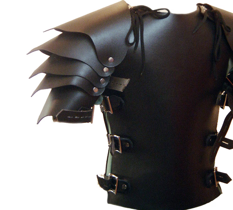 CLEARANCE! Real leather medieval Armour re-enactment armour theatrical ...