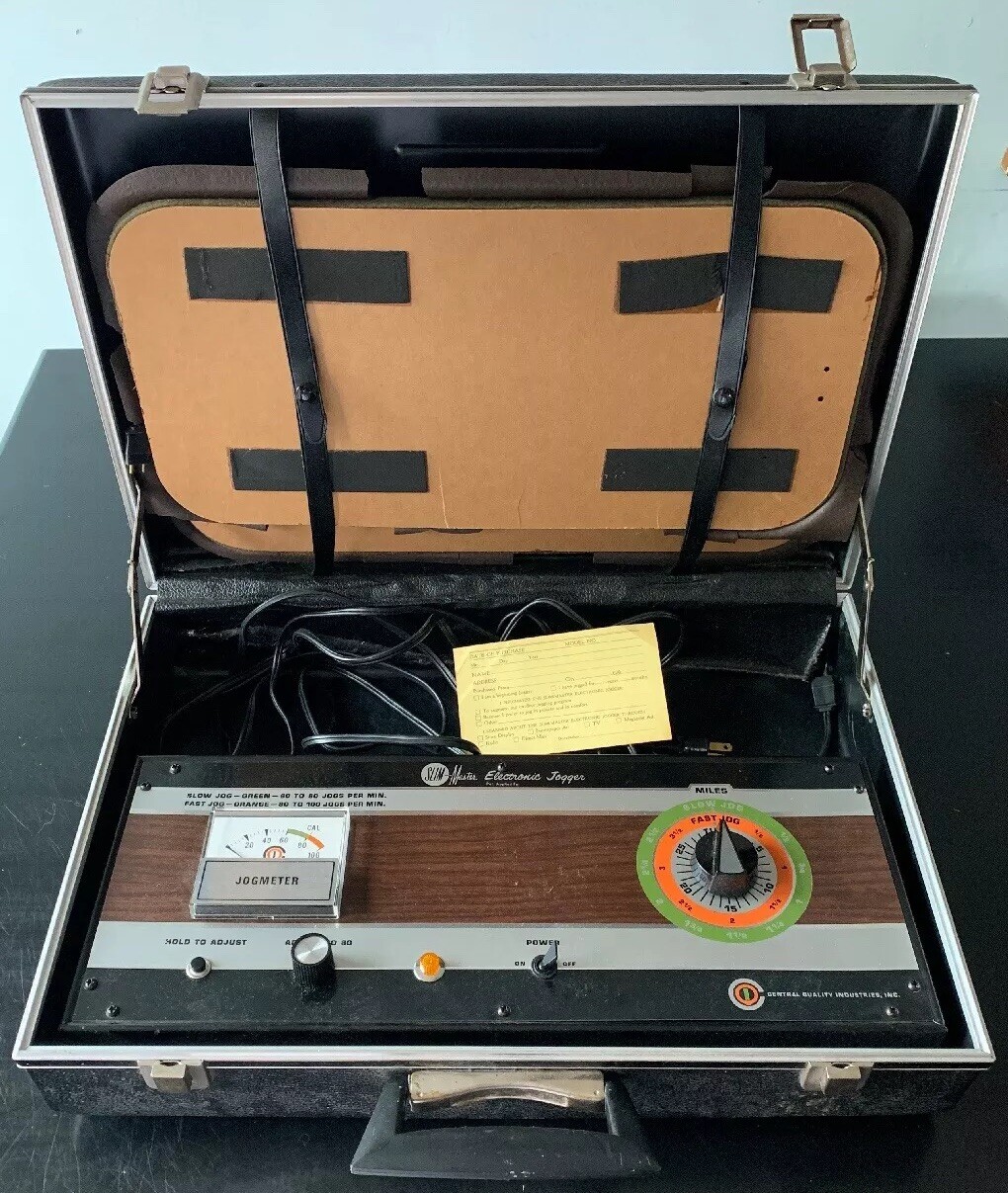 Vintage Retro Slim-Master Electronic Jogger EXERCISE MACHINE Exerciser ...