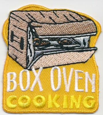 Girl Boy Cub BOX OVEN COOKING Campfire Fun Patches Crests Badges SCOUT ...