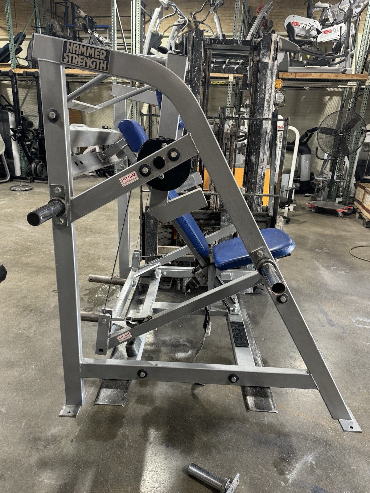 Hammer Strength Lateral Pullover Plate Loaded PL-PO | eBay