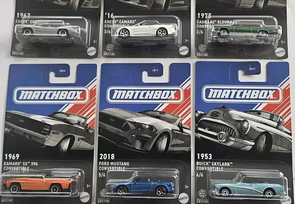 2024 Matchbox American Convertibles Series Full Set of 6 | eBay