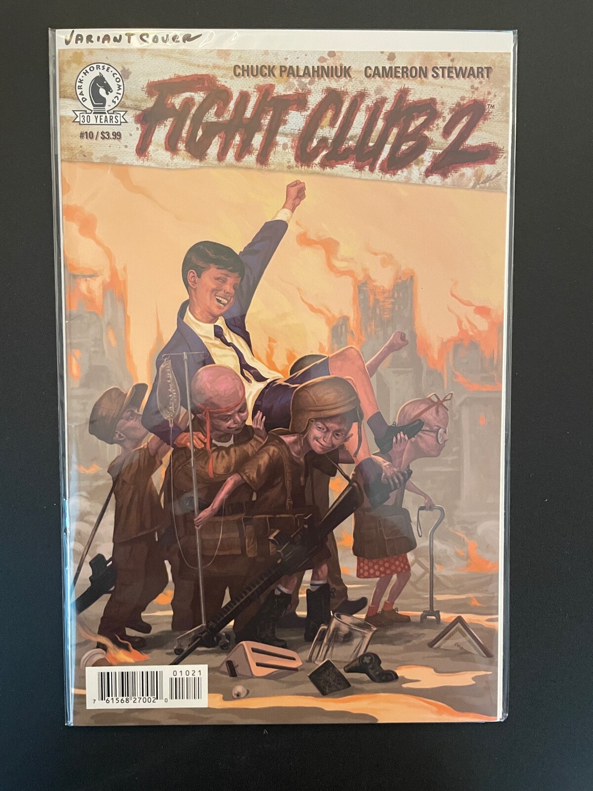 Fight Club Two 10 Variant Cover High Grade Dark Horse Comic Book D25-72 ...