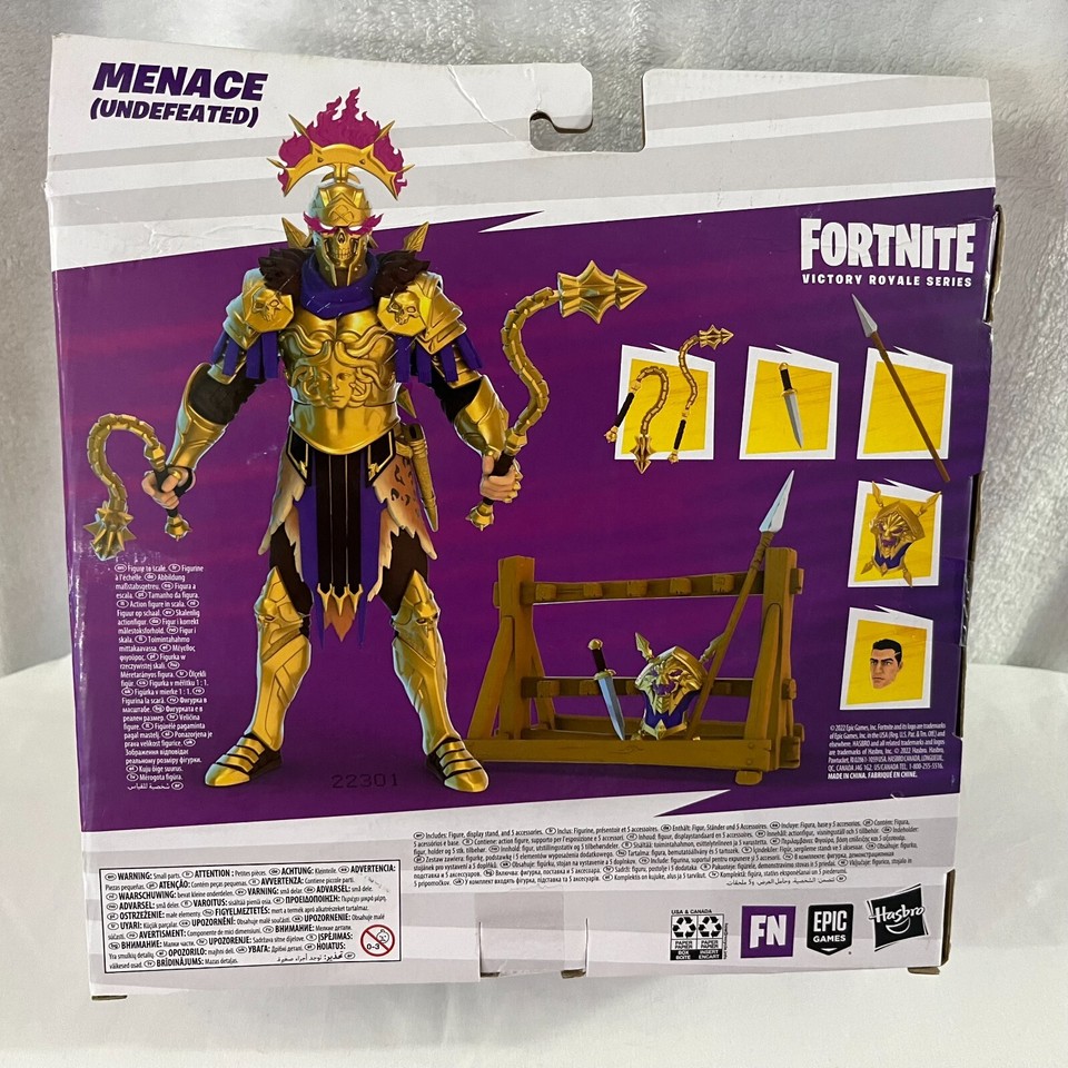 Fortnite Victory Royale Series Menace (Undefeated) Action Figure (New ...