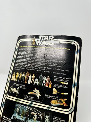 Vintage Star Wars 1977 R2-D2 Droid Original 12A Card Back Only | eBay