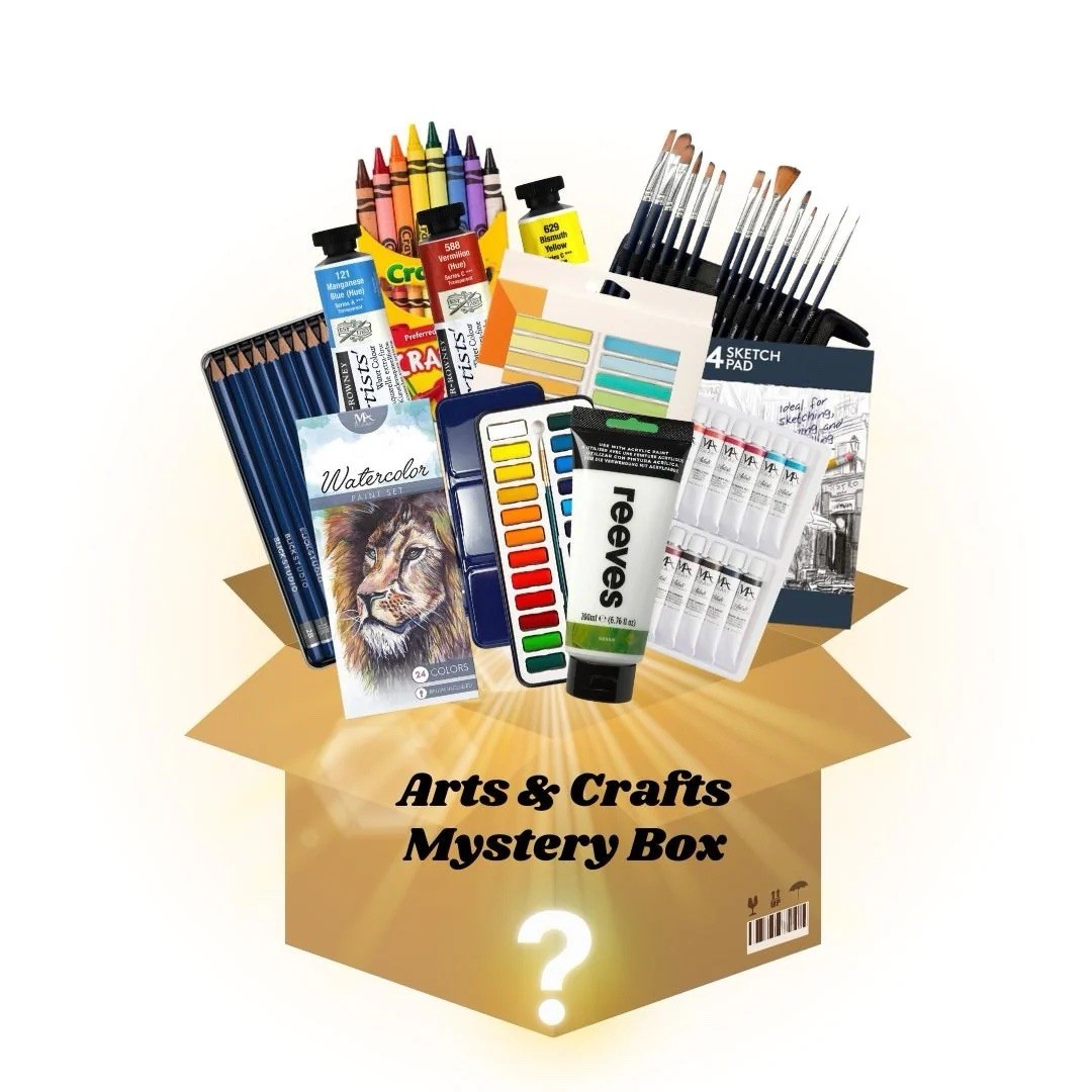 Arts & Crafts Mystery Box DIY Supplies for All Ages | eBay