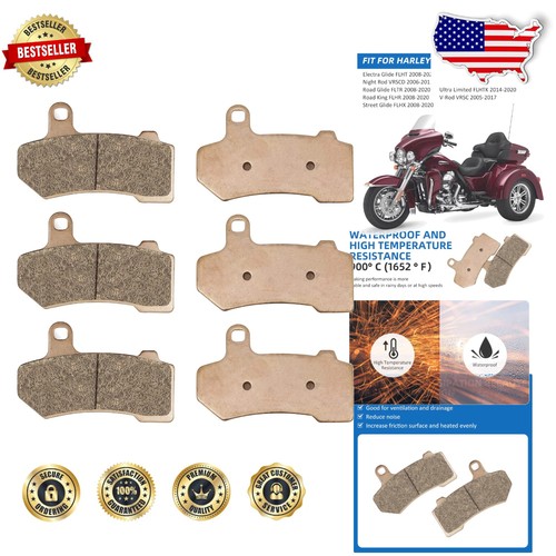 Sintered Copper Brake Pads for Harley Davidson Motorcycles | eBay