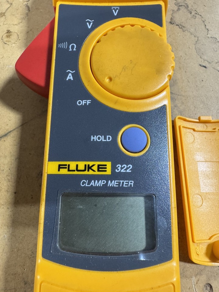 fluke 322 clamp meter For Parts Not Working | eBay