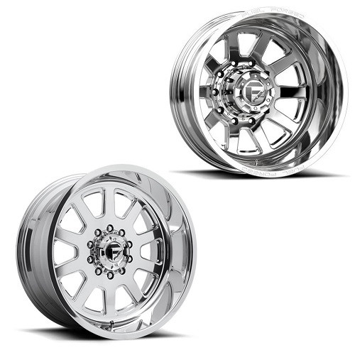 20x10 Fuel Forged FF09D FORD/DODGE DUALLY SUPER SINGLE Wheels 10 Lug ...