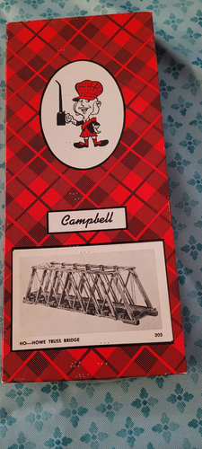 Campbell Ho scale model #305 Ho-Howe truss bridge New in box | eBay
