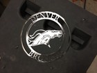 Denver Broncos round metal Sign mancave/ Wall Decor | eBay