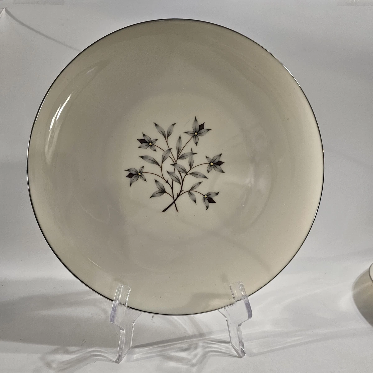 White Lenox Princess Oval Platter Bone China Platinum Rim, 54% OFF