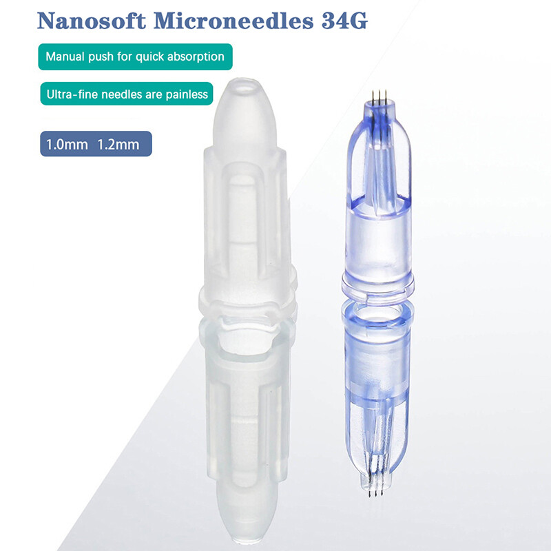 Nanosoft Microneedles 34G Fillmed Hand Three Needles Anti Aging Anti ...