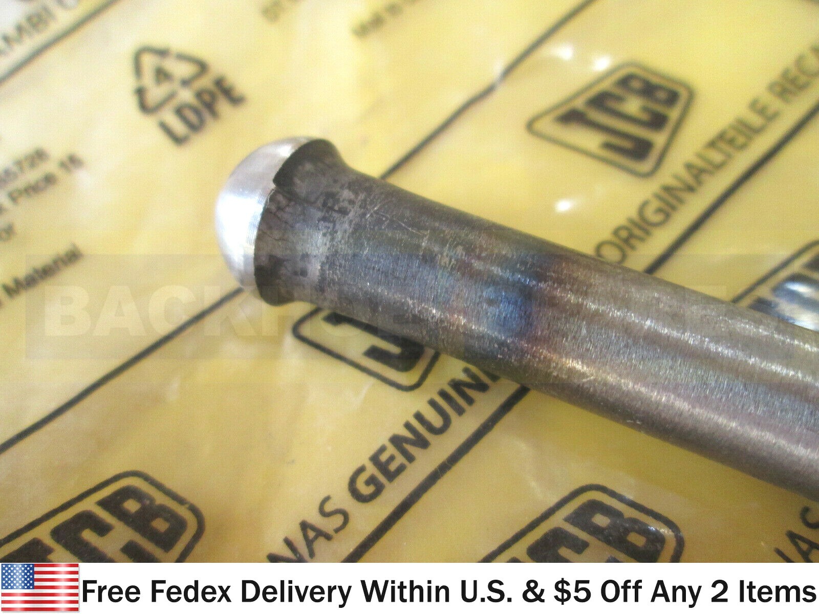 JCB PARTS - GENUINE JCB PUSHROD FOR JCB ENGINE, 1 PC. (PART NO. 320/ ...