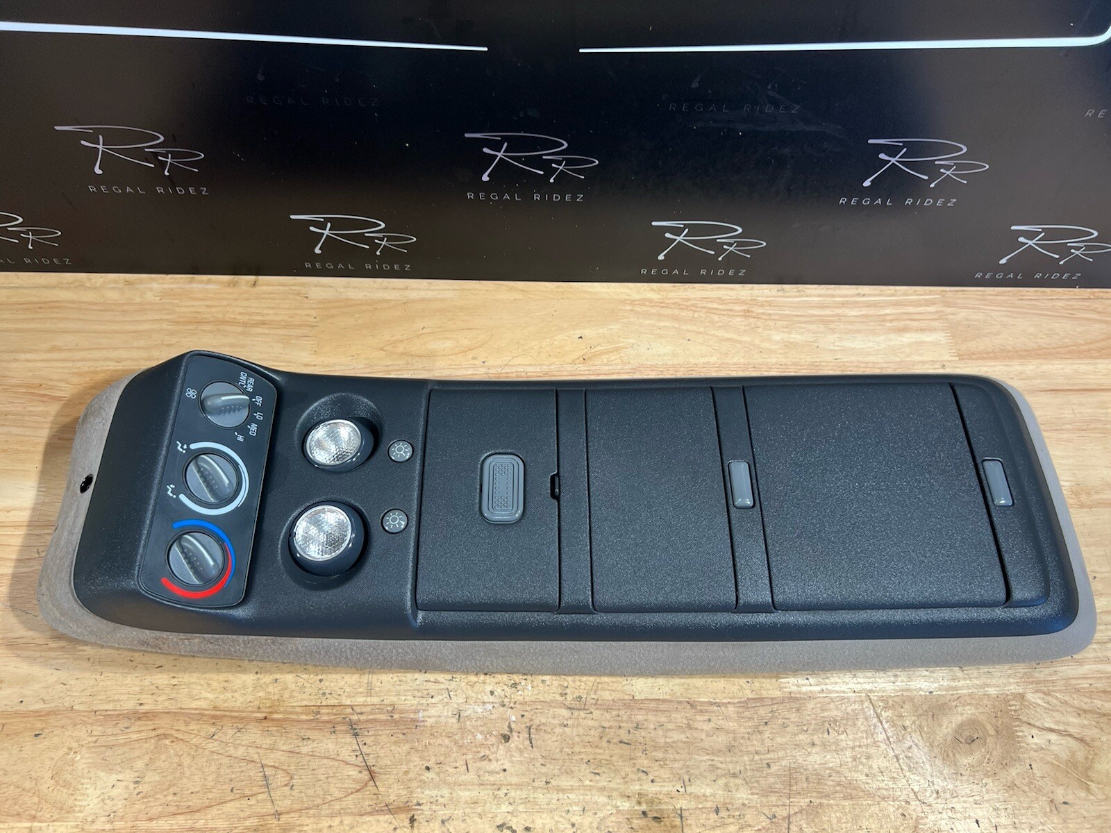 1992-2000 Chevy Silverado Suburban GMC Sierra Overhead Console GRAY 92 ...