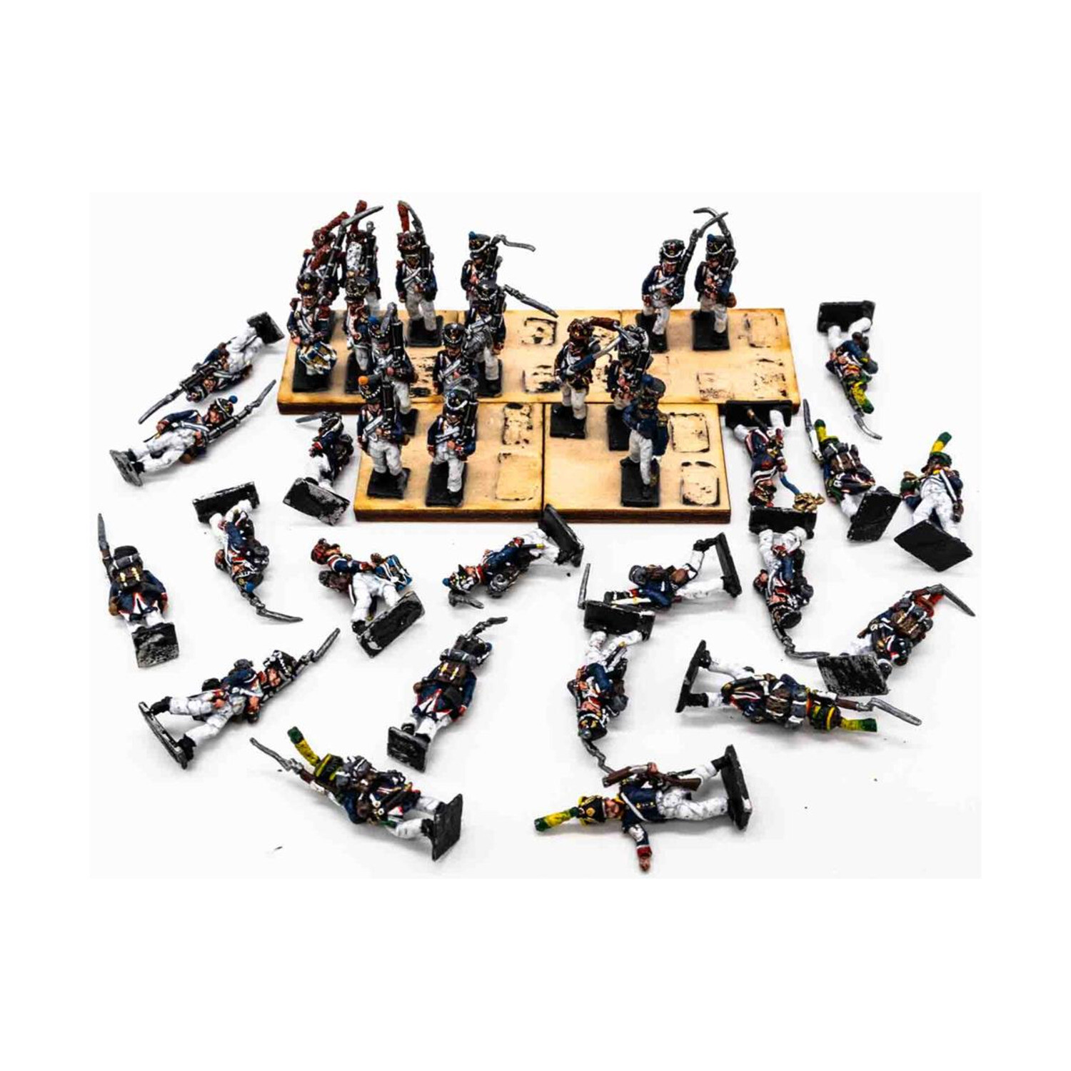 Miniatures (15mm) Napoleonic French Line Infantry Collection 13 NM | eBay