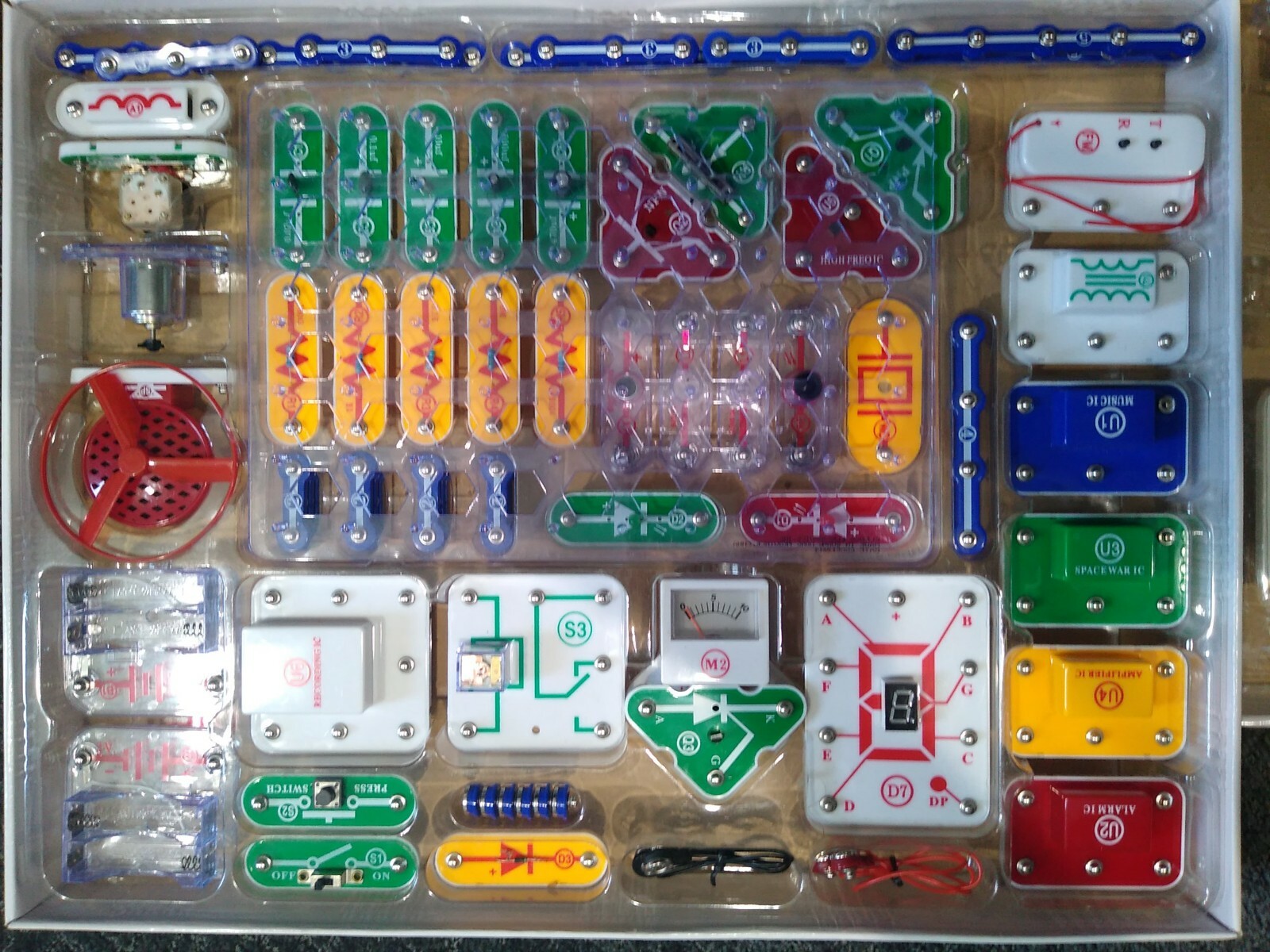 Elenco Electronics Snap Circuits Extreme 750 Experiments Kit (SC750) | eBay