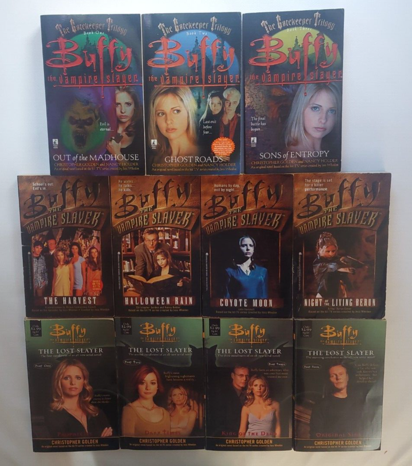 Buffy the Vampire Slayer BTVS Angel Collection Series DVDs, Books ...